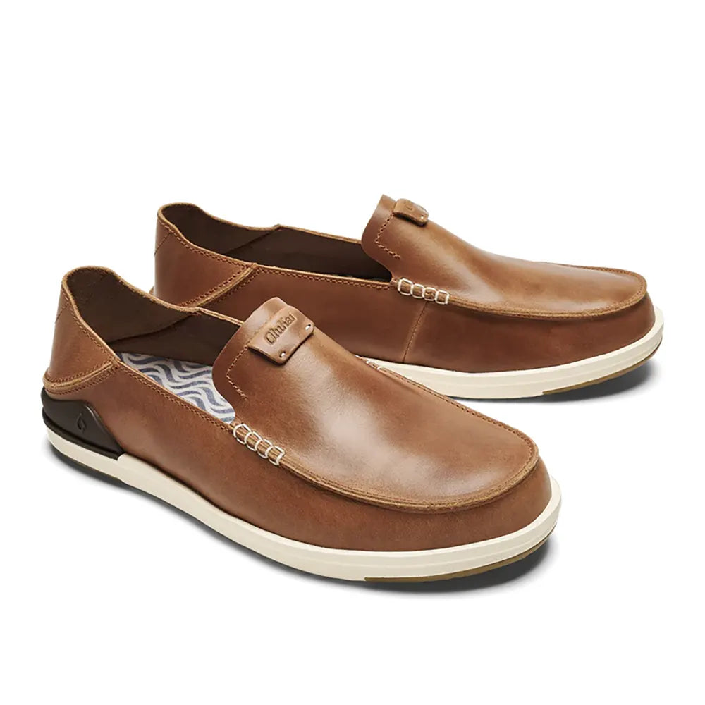 Elevate Your Style: Olukai Men's Kakaha Leather Slip-On Shoes ...