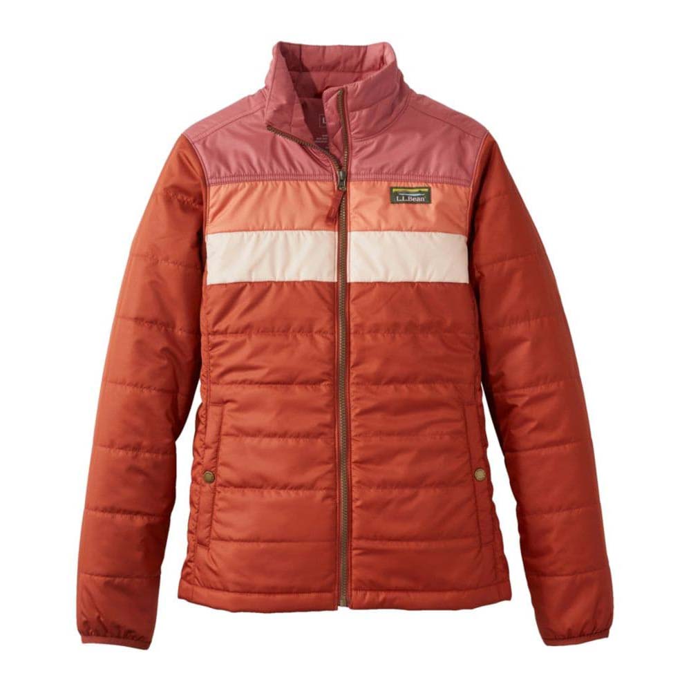 L.L.Bean Women's Mountain Classic Puffer Colorblock Jacket – Mountain ...