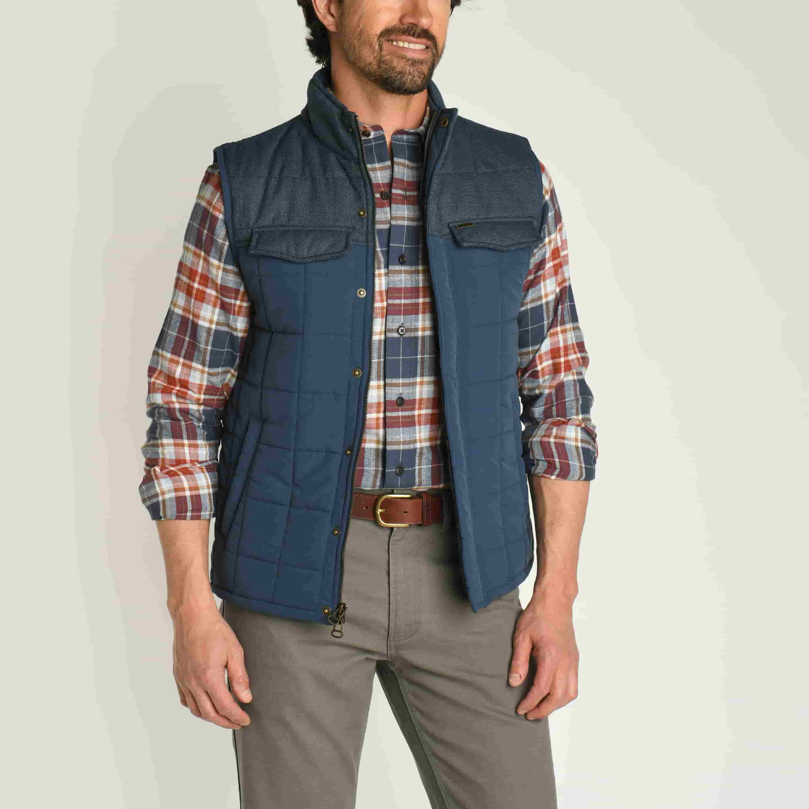 Men's Overland Quilted Vest – Mountain High Outfitters
