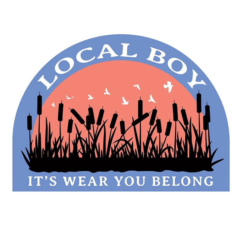 Local Boy Outfitters Marsh Worn Decal – Mountain High Outfitters
