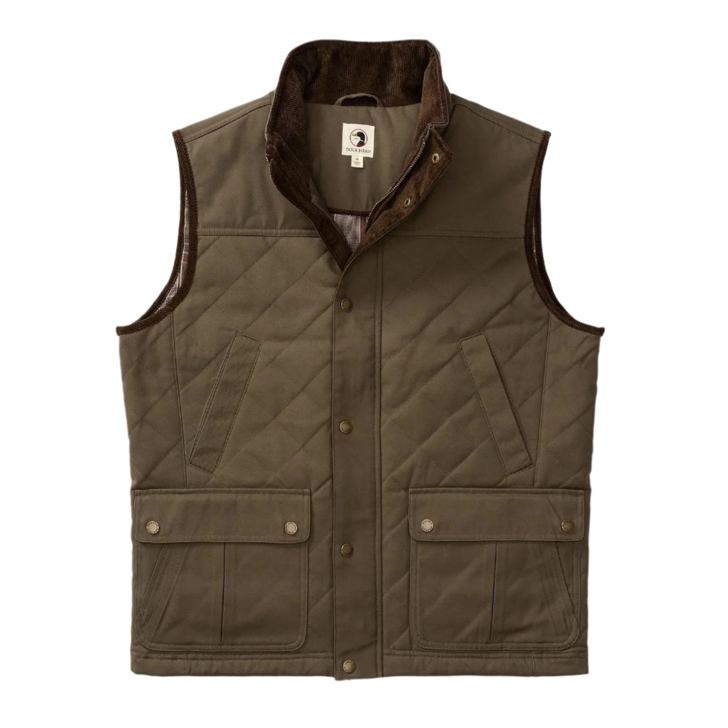 Duck Head Men's Waxed Duck Canvas Quilted Vest – Mountain High Outfitters