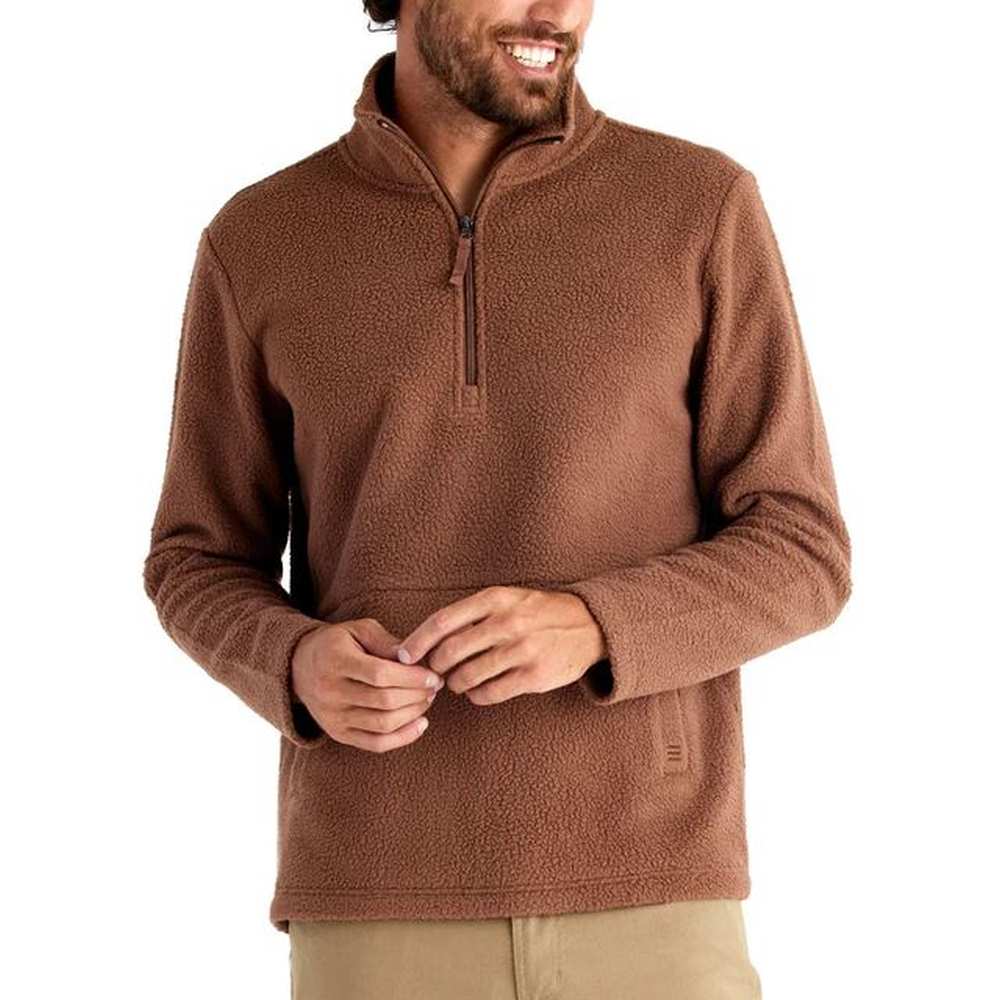 Free Fly Men's Bamboo Sherpa Fleece 1/4 Zip | Luxurious Warmth & Style ...